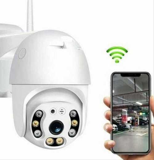 Камера видеонаблюдения уличная поворотная IP