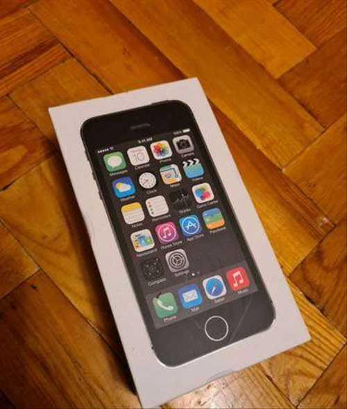 Телефон iPhone 5s 16gb black