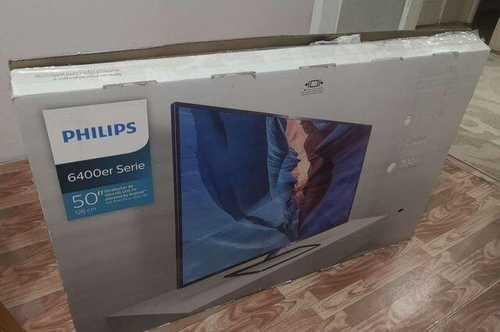 Продам телевизор Philips 50" Smart wifi