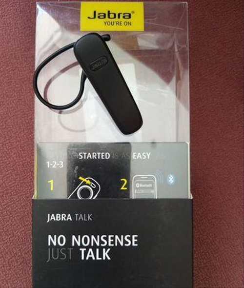 Гарнитура jabra блютуз новая