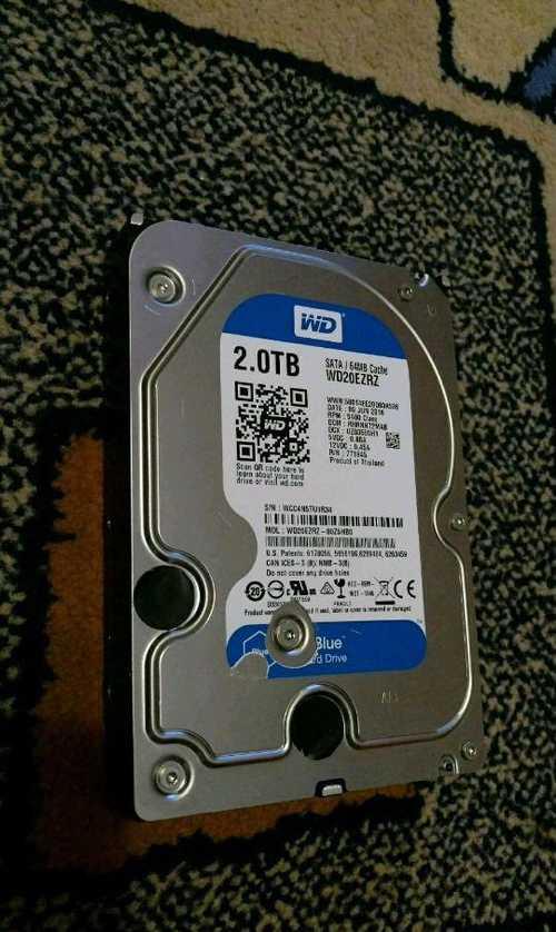 HDD WD 2 TB