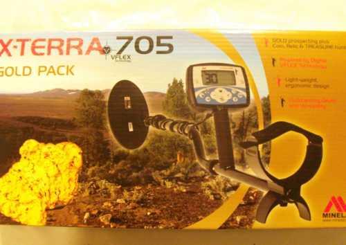 Металлоискатель Minelab X-Terra 705 Gold+рюкзaк