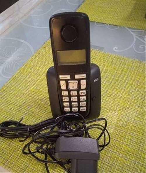 Телефон беспроводной Gigaset A120 Black
