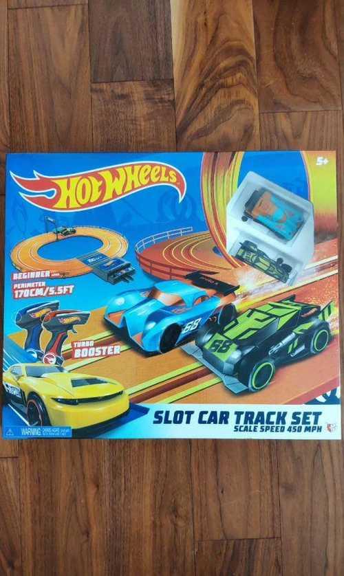 Новый Hot Wheels Slot car track set