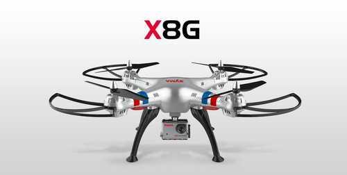 Квадрокоптер Syma X8G + дополнит. принадлежности