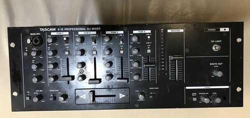 Dj контролер Tascam x15