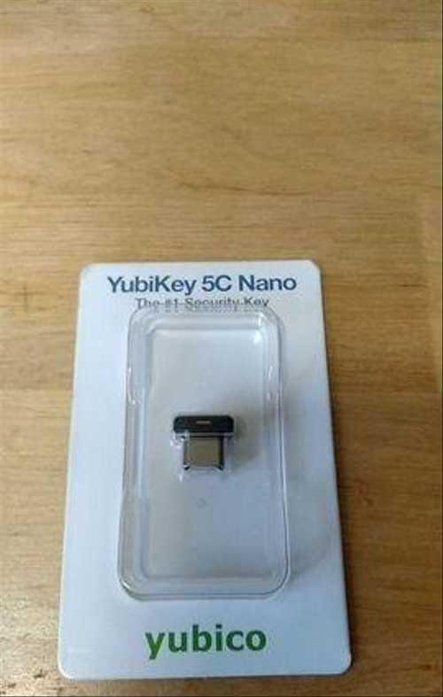 YubiKey 5C Nano и YubiKey 5 Nano