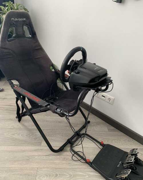 Руль Logitech g29+кресло Playseat challenge