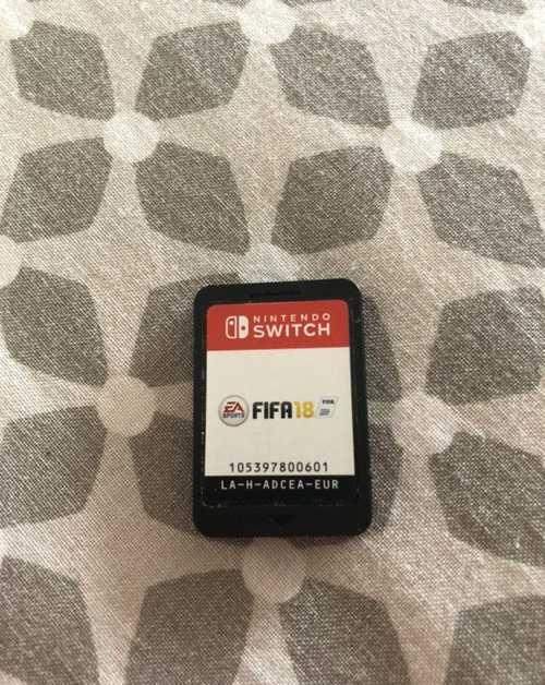 Fifa18 картридж Nintendo Switch