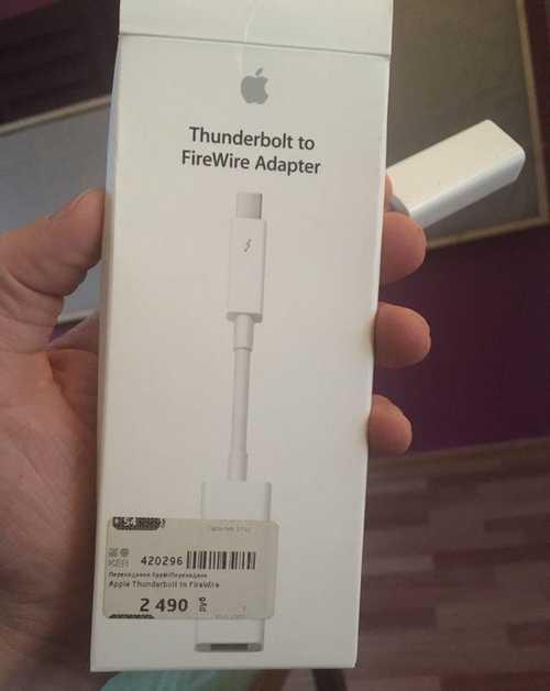 Адаптер переходник thunderbolt to FireWire