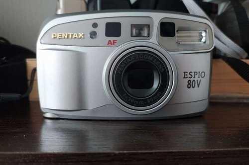 Плёночный фотоаппарат pentax espio 80v