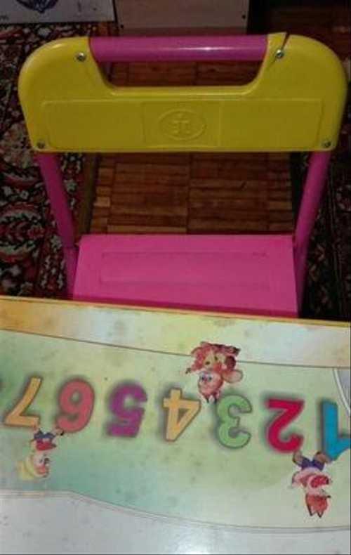 Парта со стулом для детей до 6-ти лет