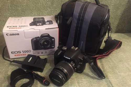 Canon 500d kit фото