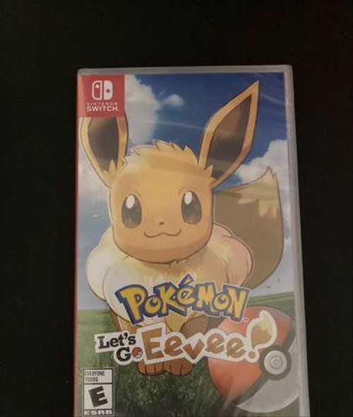 Nintendo switch: Pokémon Let’s Go Eevee (новый)