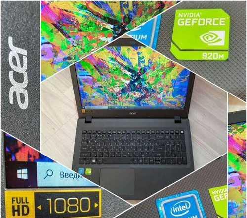 Acer новый SSD/GeForce 920M/Intel (обмен/выкуп)