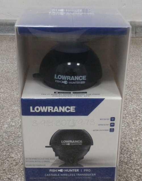 Беспроводной эхолот Lowrance FishHunter Pro