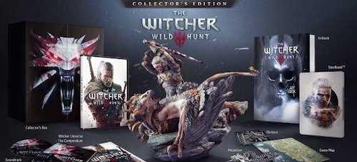 Witcher 3 Collectors Edition Ведьмак коллекционное