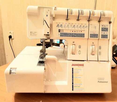 Коверлок, плоскошов распошивал. Janome 1200d