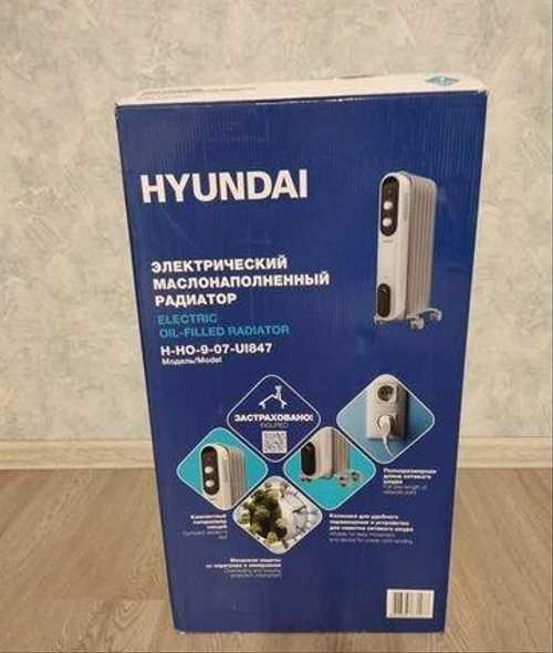 Масляный радиатор Hyundai H-HO9-07-UI847