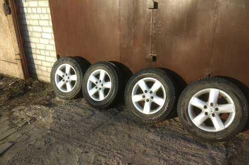Комплект зимних колес R16 на Nissan Qashqai