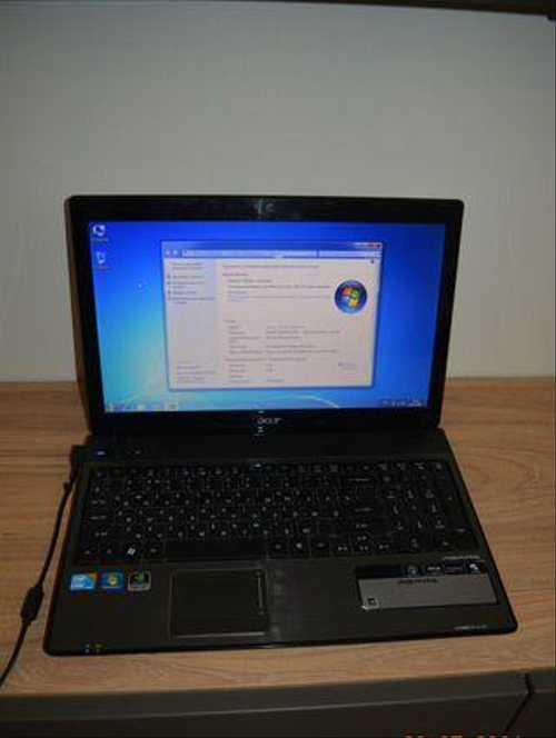 Ноутбук acer aspire 5741G
