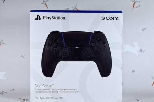 Геймпад чёрный PlayStation DualSense PS5. Новый