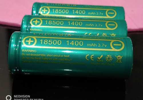 Аккумулятор Li-ion 1400mAh 3,6V Liitokala 18500