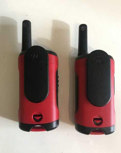 2 рации Motorola tlkr40