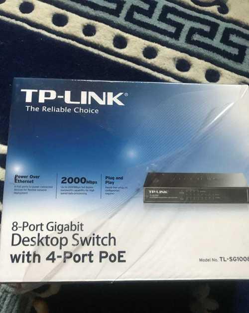 Switch (Коммутатор) TP-Link - TL SF 1008p