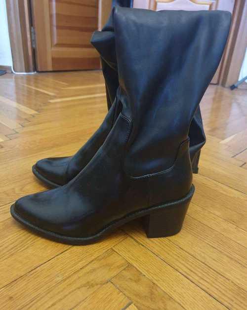 Сапоги zara 38 размера