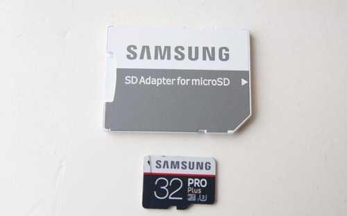 Samsung Pro+ 32Gb micro SD