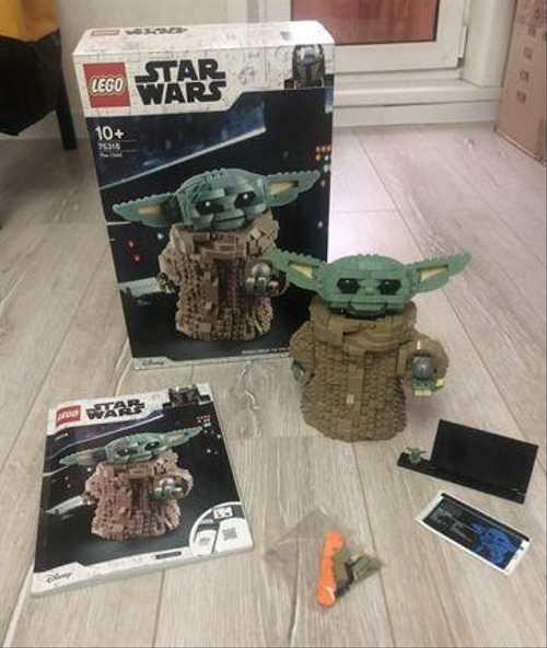 Lego Star Wars малыш Йода полный комплект