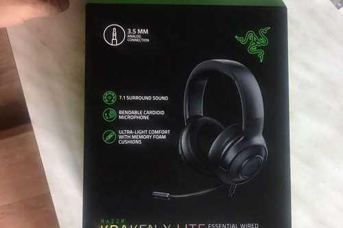 Компьютерная гарнитура razer kraken x lite