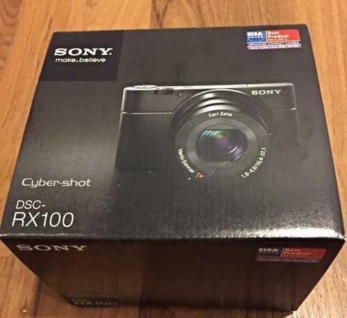 Новый Sony Syber-shot DSC RX 100 (Ростест)