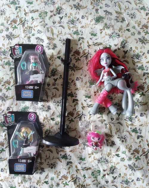 Monster high, одежда барби, mega bloks