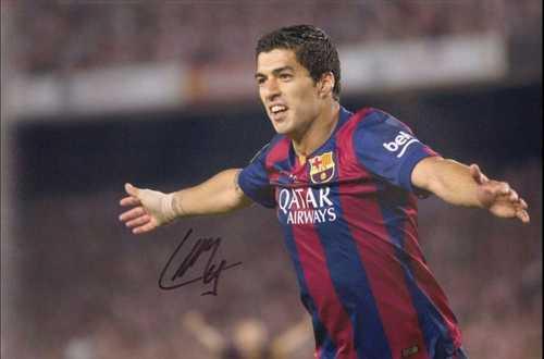 Автограф : Luis Suarez / FC Barcelona
