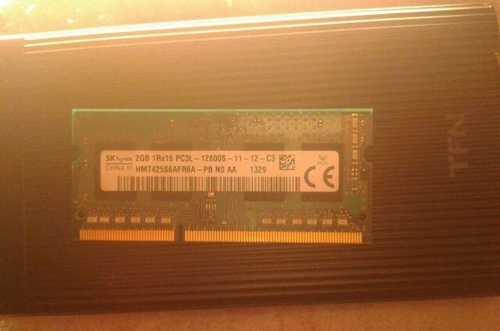 SK Hynix DDR3L - 2GB 1Rx16 PC3L-12800S-11-12-C3
