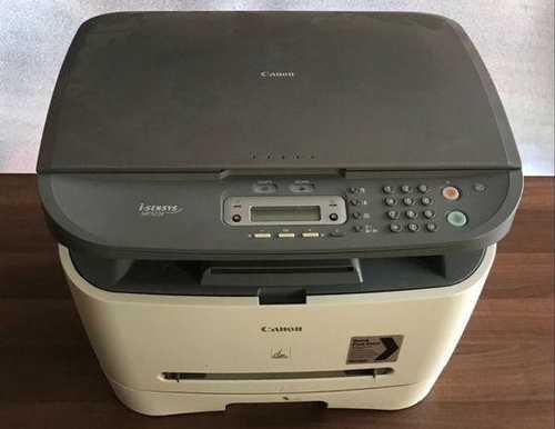 Мфу canon mf3228 печатает черные листы