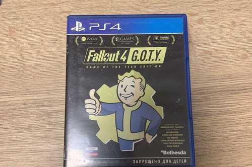 Игра для ps4 Fallout 4 goty