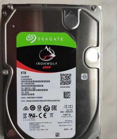 HDD Seagate IronWolf 8TB | Festima.Ru - Мониторинг объявлений