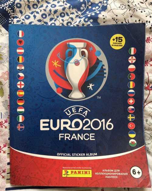 Журнал Panini Uefa Euro 2016