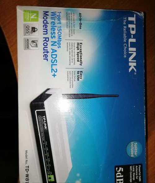 Wifi роутер tp-link td-w8151n