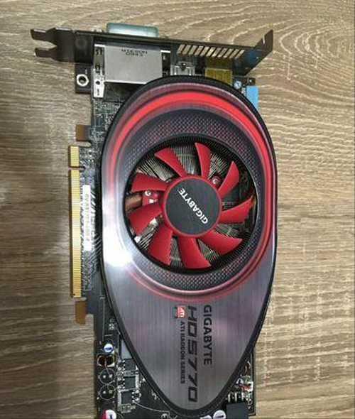 Видеокарта gigabyte HD5770