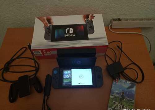 Nintendo switch + zelda + 17 игр