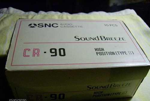 Аудиокассеты Sound Breeze CR-90 20 шт