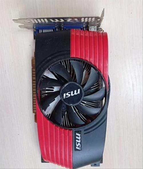 Видеокарта GTX 550ti нерабочая