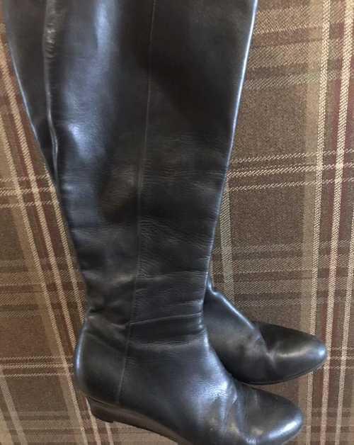 Сапоги Armani оригинал кожа р.39