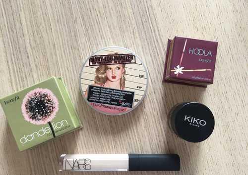 Набор косметики Benefit, Kiko, Nars, theBalm