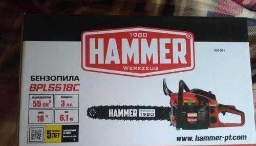 Бензопила Hammer 5518
