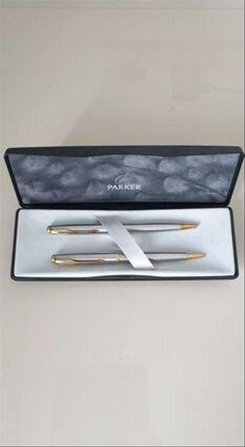 Parker sonet набор ручка и карандаш